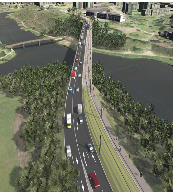 Livraison du pont de la Villeneuve | Mon réseau grandit